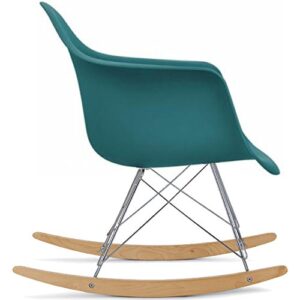 2xhome EMRocker(Teal) Rocking Chair