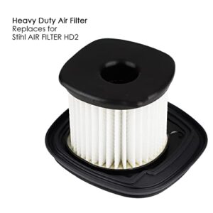 HUZTL Air Filter Service Kit for Stihl BG86 BG86C SH86 SH86C BG56 Leaf Blower 42411404400 42411404404