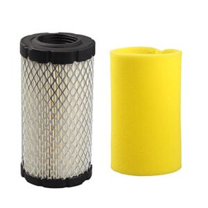 dalom 793569 air filter with pre filter for gy21055 gy21055 rotary 12673 100-929 lawn mower