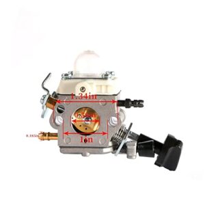 Mikatesi Carburetor for Stihl SH86 SH86C BG86 BG86CE BG86Z BG86CEZ Leaf Blower Carb Replace ZAMA C1M-S261B C1M-S261C 4241 120 0616 4241 120 0607 with Replacement Parts Kit