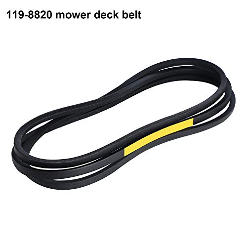 119-8820 Replacement Lawn Mower Belt Drive Deck V-Belt 120-3892 Deck Belt Compatible with Toro Timecutter SS5000 SS5060 MX5060 74630 74361 74632 74635 74637 74641, 1/2 Inch x 141-1/2 Inch