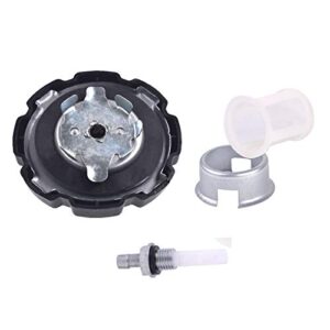 gx160 gas cap joint filter set fuel gas tank cap fits for gx120 gx200 gx240 gx270 gx340 gx390 engine generator 17620-zh7-023 17620-zt3-030 17670-shj-a31 by ketofa