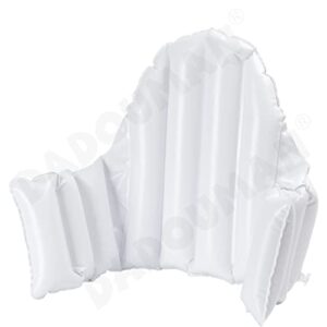 dadouman eco-friendly inflatable cushion insert for ikea antilop high chair, cushion insert for replacement, white