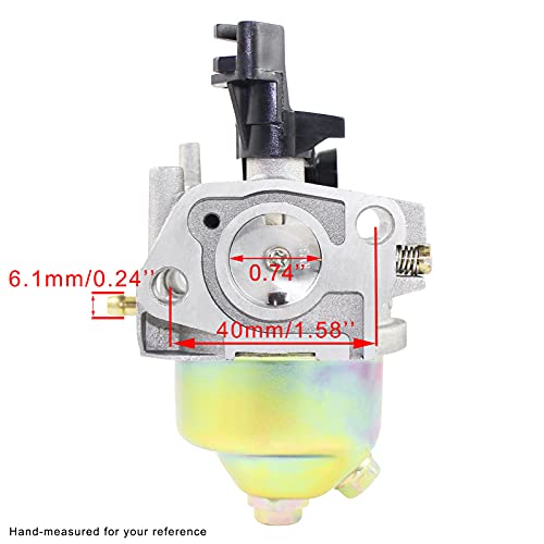 Carburetor + Intake Manifold w/Gasket for Generator Parts Power Equipment 3000 3500 4000 Watt 196cc OHV Engine