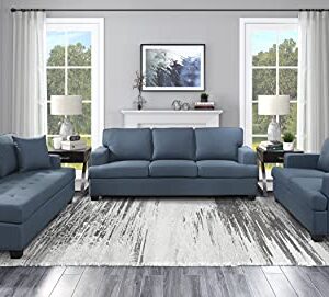 Lexicon Fernleaf Chaise Lounge, Blue