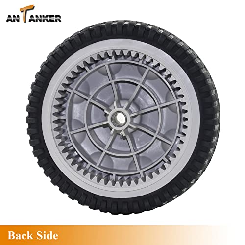 Antanker Front Drive Wheels Replaces MTD 734-04018C 734-04018 734-04018A 734-04018B for Troy Bilt Tuff-Cut 210 TB210 TB230 TB240 Self Propelled Mower/Cub Cadet Stens 205-712 Lawn Mower Set of 2