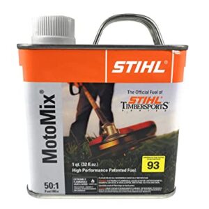 Stihl 7010 871 0203 Motomix 50:1 2 Cycle PreMix Fuel, Pack Of 4