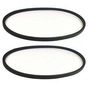 501818201 & 584216102 auger & drive belt set for hus-qvarna st224, st227p models replacement part