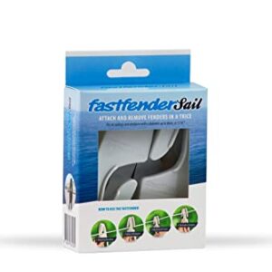 Fastfender – Sail White Fender Hanger - Single-Handed Use - Sold in Pairs