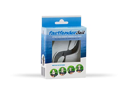 Fastfender – Sail White Fender Hanger - Single-Handed Use - Sold in Pairs