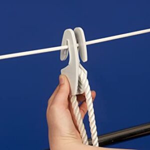 Fastfender – Sail White Fender Hanger - Single-Handed Use - Sold in Pairs