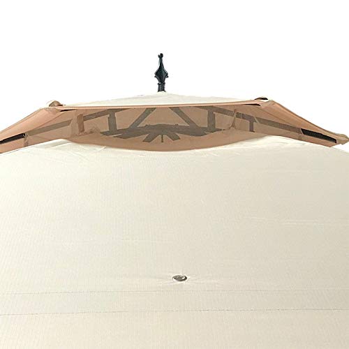 Garden Winds Replacement Canopy Top Cover for The Madison Hexagon Gazebo - 350