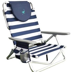 On Your Back Sand Chair - Striped