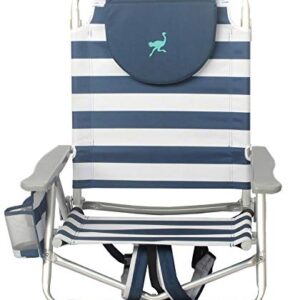 On Your Back Sand Chair - Striped