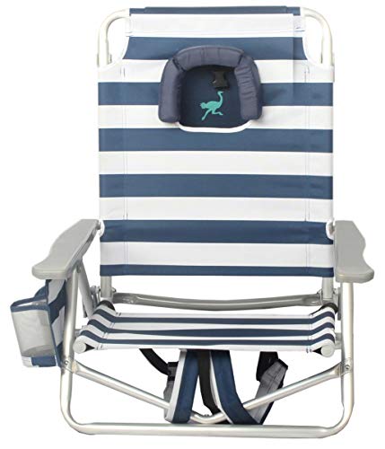 On Your Back Sand Chair - Striped