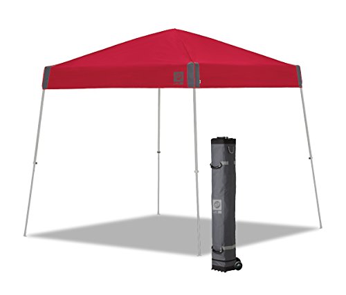 E-Z UP Sprint Instant Shelter Canopy, 12' x 12', Wide-Trax Roller Bag and Clear Span Center, Punch