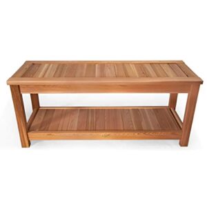 All Things Cedar SB44 Deluxe Cedar Sauna Bench