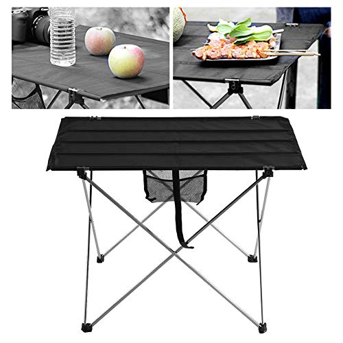 Simlug Picnic Table Portable Folding Cloth Desktop for BBQ Grill Outdoor Camping (S)