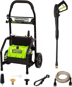 greenworks pw-1800 1800 psi 1.1 gpm electric pressure washer