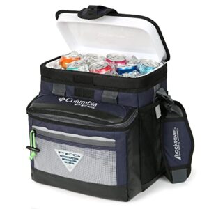 Columbia PFG Thermal Pack Cooler - Zipperless Hardbody Cooler with ThermaCool High Performance Insulation, HardBody Liner, and SmartShelf