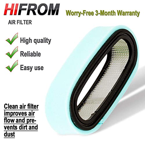 HIFROM Air Filter Compatible with 394019S 394019 398825 4136 5052H 5052K Lawn Mower with 272490S Pre Filter