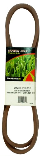 Maxpower 336358 V-Belt for MTD/Cub Cadet/Troy-Bilt Models 754-04001, 754-04001A, 954-04001, 954-04001A