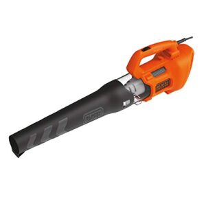 black+decker leaf blower, axial, 9-amp (bebl750)