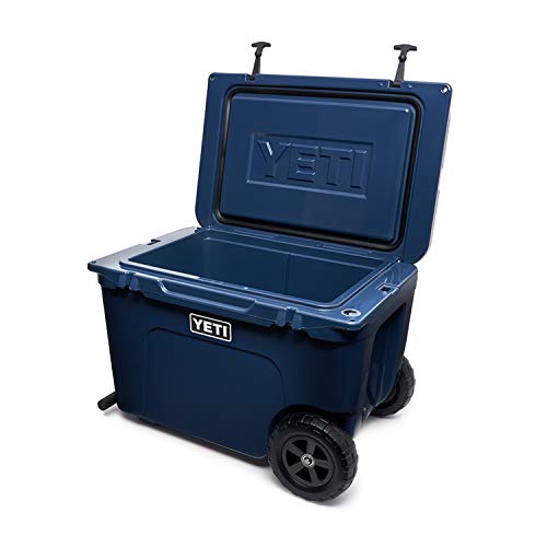 YETI Tundra Haul Portable Wheeled Cooler, Navy