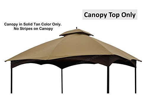 ALISUN Replacement Canopy Top for Massillon 10' x 12' Gazebo Model #L-GZ933PST