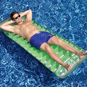 Swimline 76" Deluxe Inflatable Mattress, Green