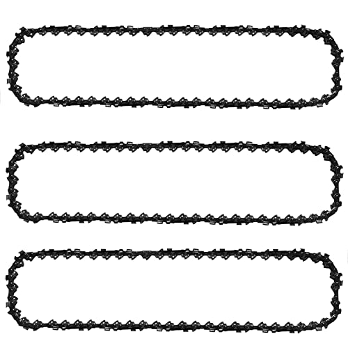 3-PACK 16" replacement chain for Worx WG300 WG303 WG303.1 WG304 Chainsaw Chain Blade 57DL 3/8LP .05