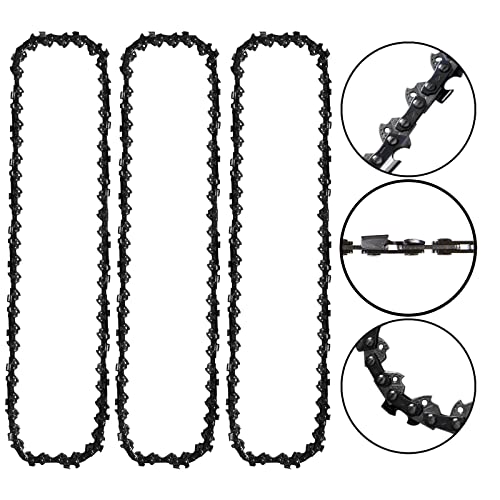 3-PACK 16" replacement chain for Worx WG300 WG303 WG303.1 WG304 Chainsaw Chain Blade 57DL 3/8LP .05