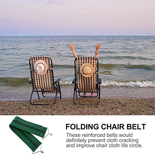 BESPORTBLE 3pcs Gravity Chair Replacement Fabric Anti Gravity Lounge Chair Cloth Crackproof Belt Recliner Repair Part for Outdoor Patio Beach