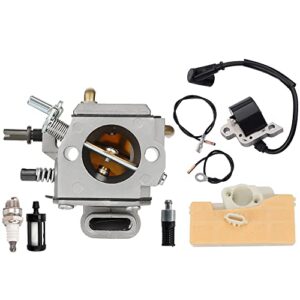 atvatp ms 290 carburetor for stihl ms290 carburetor ms310 ms390 029 039 chainsaw 1127 120 0650 & 1127 120 1621 air filter