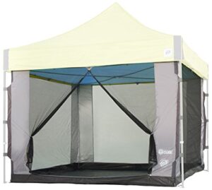 e-z up cube mesh canopy screen room, fits 10′ x 10′ straight leg canopy