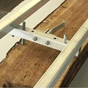 9 FT Rail Mill Guide System 3 Crossbar Kits Work with Chainsaw Mill