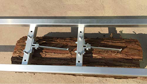 9 FT Rail Mill Guide System 3 Crossbar Kits Work with Chainsaw Mill