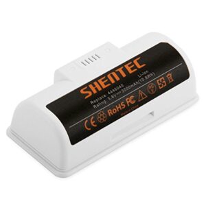 shentec 3.6v 3000mah replacement battery compatible with irobot braava jet 240 floor mopping robots, li-ion 3.6v battery