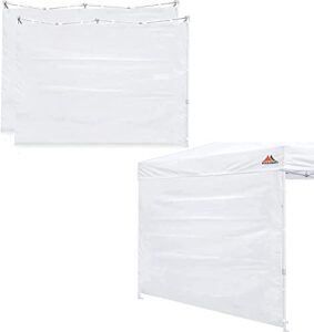 scocanopy sidewall for 10×10 canopy frame, 3 pack sunwall only,white