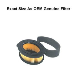 MOWFILL 2 Pack 951-10794 Air Filter Replace for MTD 751-10794 751-14262 951-14262 with Pre Filter Fits S208cc Troy-Bilt MTD Gold Craftsman Yard-Man Yard Machines Huskee Bolens Cultivator Tiller