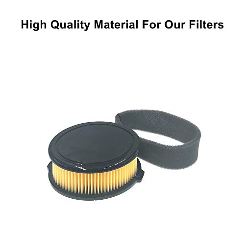 MOWFILL 2 Pack 951-10794 Air Filter Replace for MTD 751-10794 751-14262 951-14262 with Pre Filter Fits S208cc Troy-Bilt MTD Gold Craftsman Yard-Man Yard Machines Huskee Bolens Cultivator Tiller