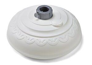 patio living concepts 00141 umbrella base, white