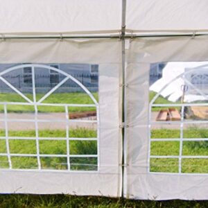 AMERICAN PHOENIX Party Tent 40x20 Heavy Duty Large White Commercial Fair Shelter Wedding Events Canopy Tent (White, 20x40)