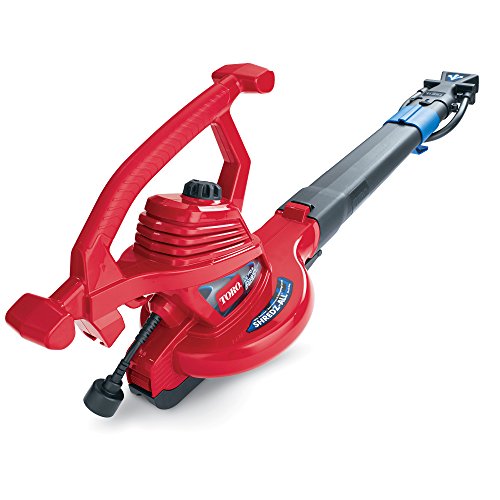 Toro 51621 UltraPlus Leaf Blower Vacuum, Variable-Speed (up to 250 mph) with Metal Impeller, 12 amp,Red & Worx LeafPro Universal Leaf Collection System for All Major Blower/Vac Brands - WA4058