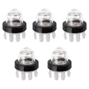 carbbia 5 pack primer bulb 4238 350 6201 for stihl ts410 ts410z ts420 ts420z ts700 ts800 concrete cut off saw br350 br430 br450 sr430 sr450 gas fuel bulbs 42383506201