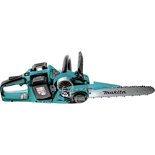 Makita XCU07PT 18V X2 (36V) LXT Lithium-Ion Brushless Cordless (5.0Ah) 14" Chain Saw Kit, Teal