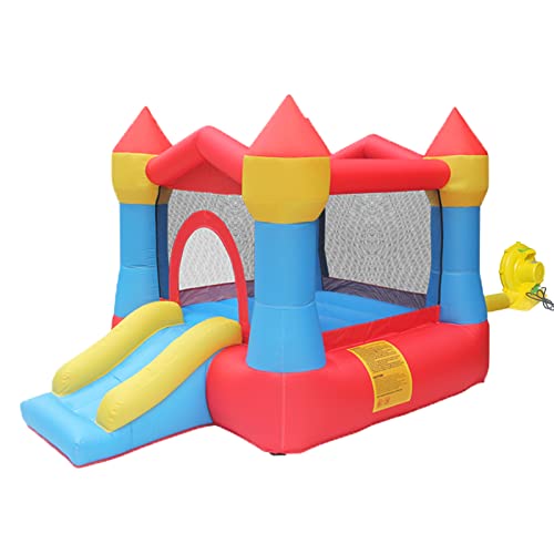 Inflatable Bounce House Blower, 750 Watt Air Blower for Inflatable Castle and Jump Slides, Portable and Powerful Fan Pump Commercial Inflatable Blower, Blower for Bounce House