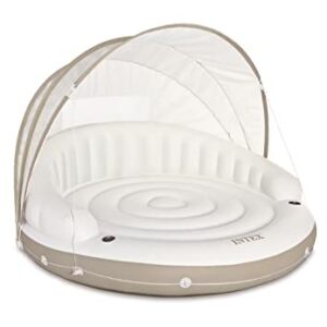 Intex 58292EU Canopy Inflatable, 78" X 59", White/Tan