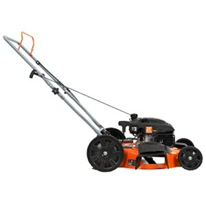 YARDMAX 21 in. 170cc 2-in-1 Gas Walk Behind Push Lawn Mower with High Rear Wheels