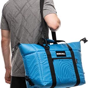 NorChill 4014560 Voyager Series 24 Can Soft Side Cooler Bag- Red, Blue & Black Available